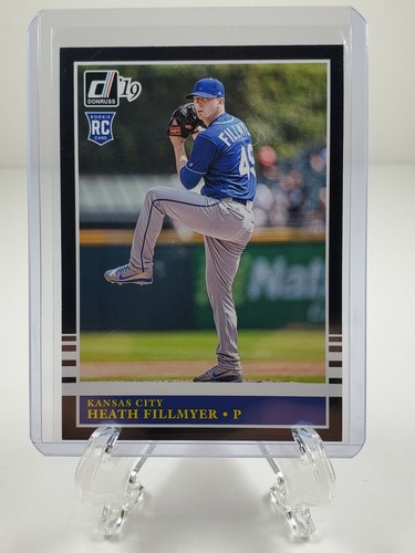 Panini Donruss 2019 Baseball Card #208 Heath Fillmyer Royals RC 1985 ...