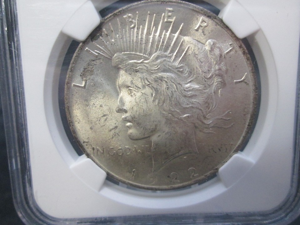 1922 US Peace Silver Dollar NGC MS 64 | eBay
