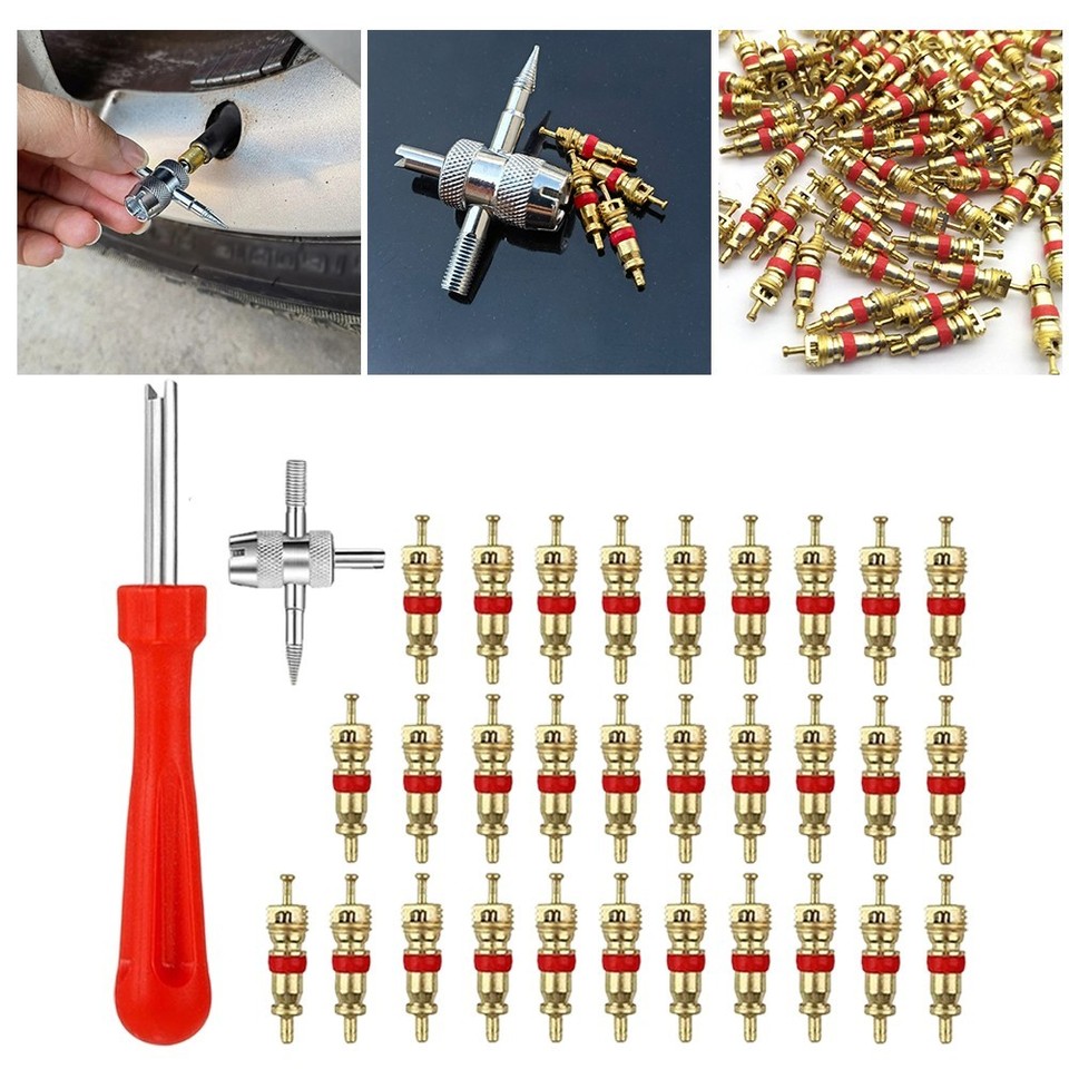 Tire Valve Core Screwdriver Tool with Electroplated Iron Rod and ...