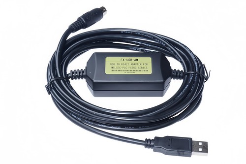 FX-USB-AW USB Programming Cable for Mitsubishi PLC FX3UC FX3G FX3U 3SA ...