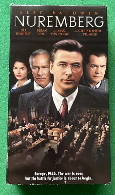 Nuremberg - TNT RARE Alec Baldwin - Brian Cox - Jill Hennessy VHS ...