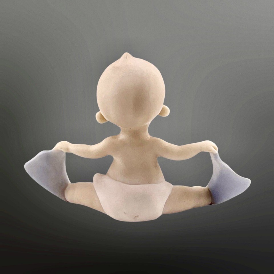 Vintage Freeman McFarlin Crying Piano Baby Figurine Porcelain | eBay