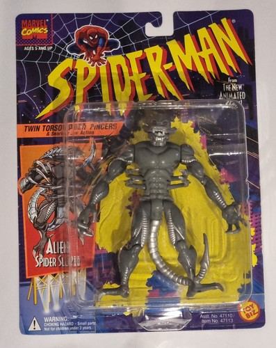 Toy Biz Marvel 1994 Spider-Man Animated Series Alien Spider Slayer ...