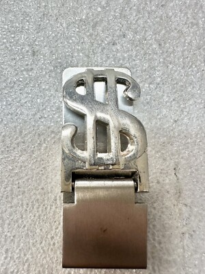 Secure Clip Stainless Steel Dollar Sign Money Clip | eBay