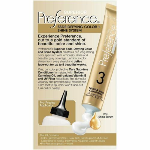 Loreal Superior Preference Hair Color 9.5NB Lightest Natural Blonde 1 ...