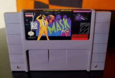 The Mask Super Nintendo SNES Original Game Cartridge ONLY Tested ...