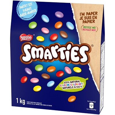 3 x NESTLÉ SMARTIES Candy Coated Milk Chocolate Canadian FRESH FROM ...