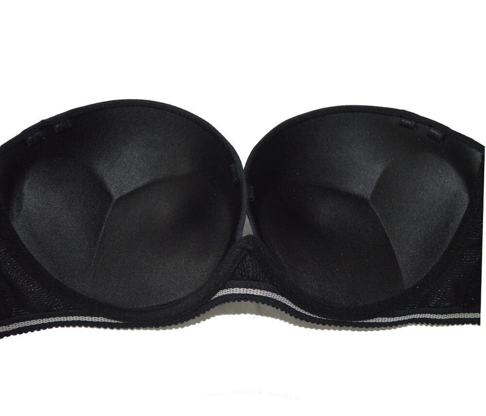 Plunge Bra Comfort Underwear Super Boost Push Up Padded Half Cup Bras ...