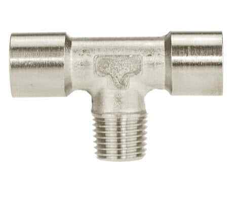 Tee Male to Female R BSP nickel-plated brass R1/8 BSP | eBay