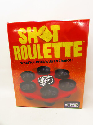 Shot Roulette Game Set - Shot Spinning Drinking Game Brand New In ...