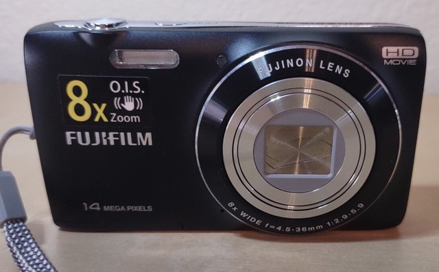 Fujifilm FinePix J Series JZ100 / JZ110 14.0MP Digital Camera - Black ...
