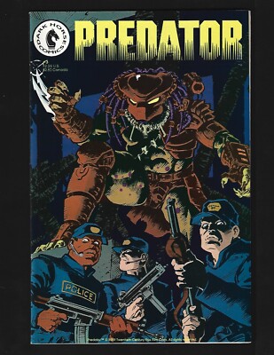 Predator #3 (1989) VF Randall 3rd Predator Detective Rasche Horror ...