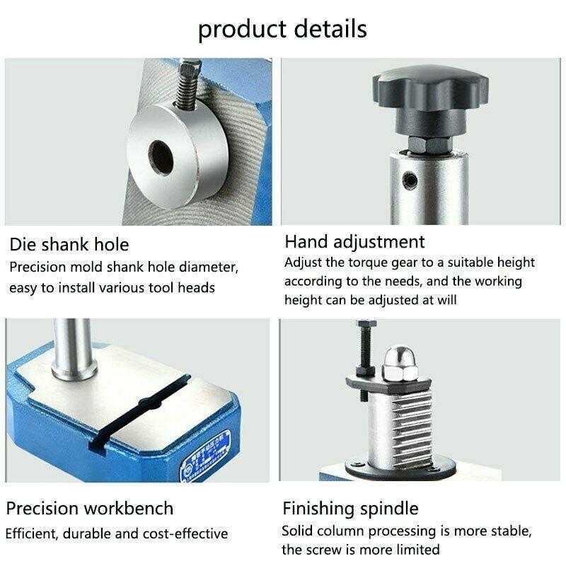 Small Precision Manual Press J03-0.2A Manual Punch Manual Press Hand ...