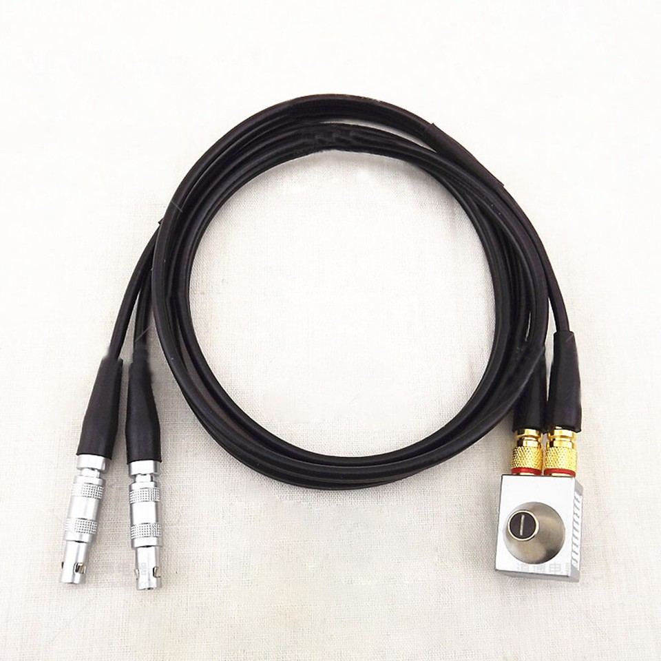 New For DA312 10MHz PT04 Ultrasonic Thickness Gauge Probe+Probe Cable ...