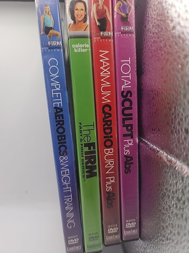 Lot of 4 THE FIRM Total Body Cardio Exercise Workout DVD Set | eBay