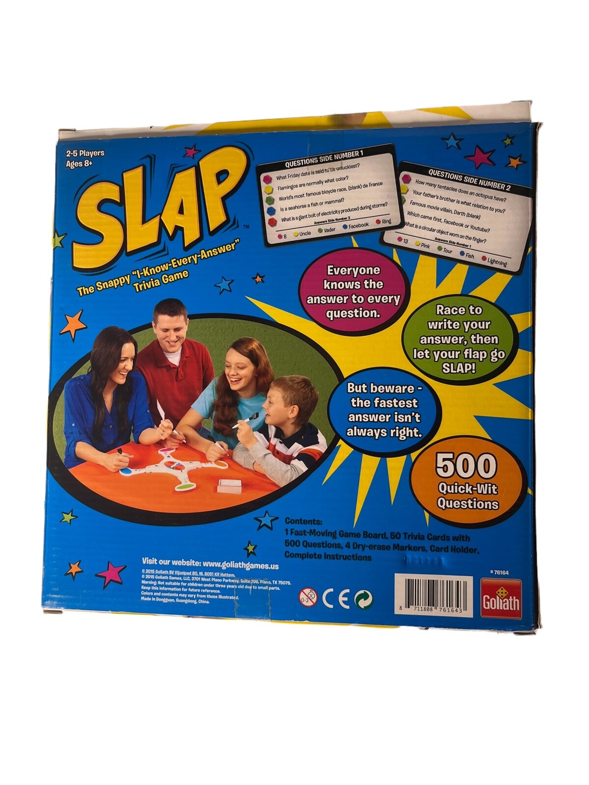 SLAP The I Know The Answer to Every Question Trivia Game Board Game | eBay
