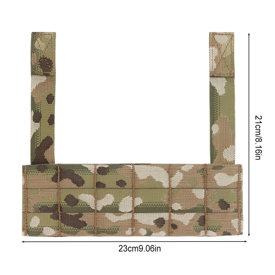 MOLLE Expansion Plate Harnesses Extension Accessories Tactical Front ...