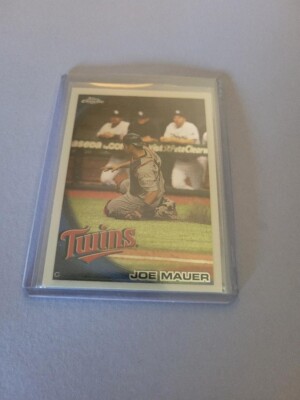 JOE MAUER TOPPS CHROME BASEBALL CARD $$ | eBay