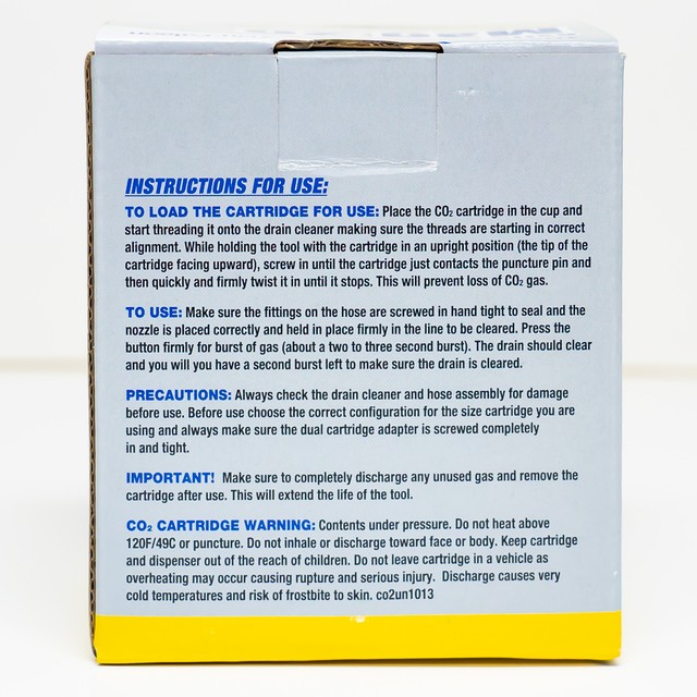 Nu-Calgon Gallo Gun Mag 20 20g CO2 Cartridges - Master Carton 72 Pieces ...