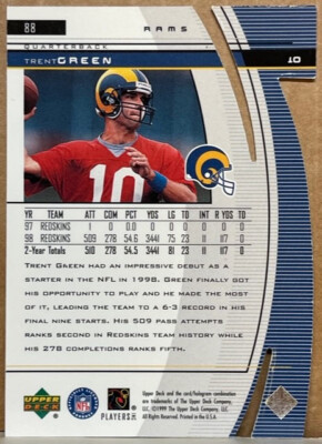 1999 Upper Deck Black Diamond Diamond Cut #88 Rams | eBay