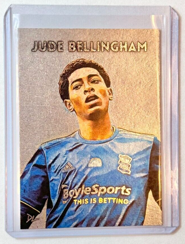 Jude Bellingham Platinum Plated Artist Signed "Birmingham City" Trading ...