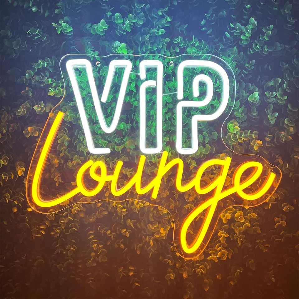 VIP Lounge Neon Sign for Wall Decor, LED Room, | eBay