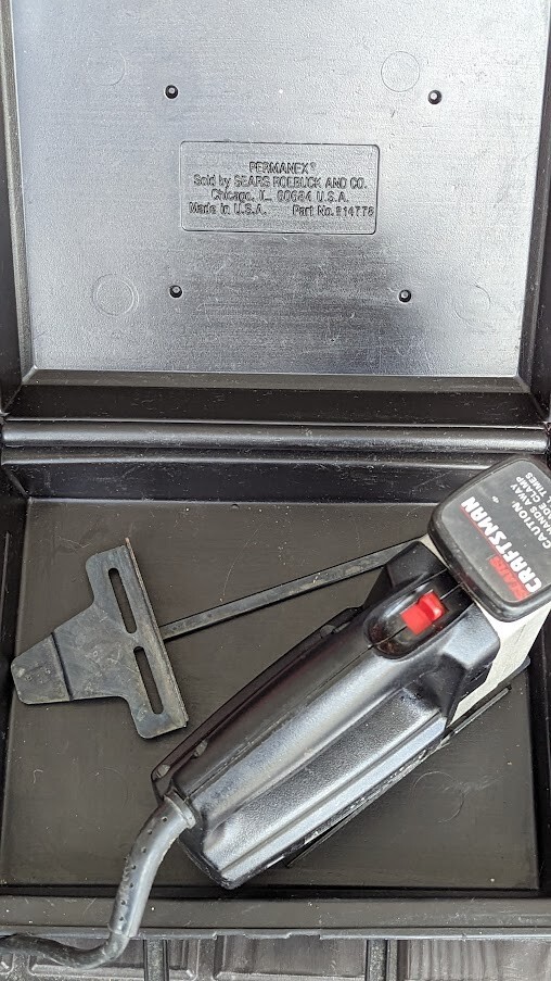 Vintage Sears Craftsman USA Auto Scroller Saw 1/3HP Model 315.172110 ...