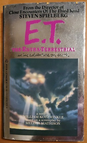 ET: THE EXTRA-TERRESTRIAL VINTAGE 1982 NOVEL BY WILLIAM KOTZWINKLE ...