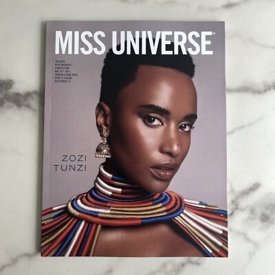 Miss Universe Program Book - Zoning Tunzi | eBay
