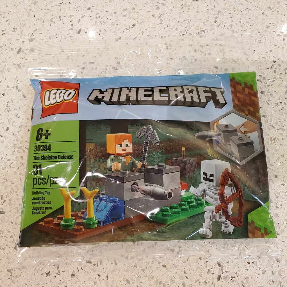 LEGO Minecraft The Skeleton Defense Polybag 30394 NEW 673419322522| eBay