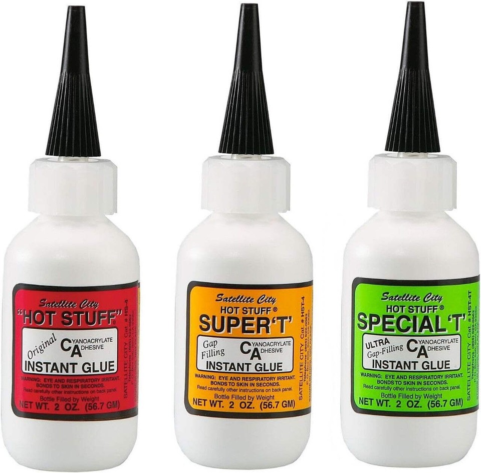 Hot Stuff Instant Glue (Thin, Medium, Thick) – 2 oz | eBay