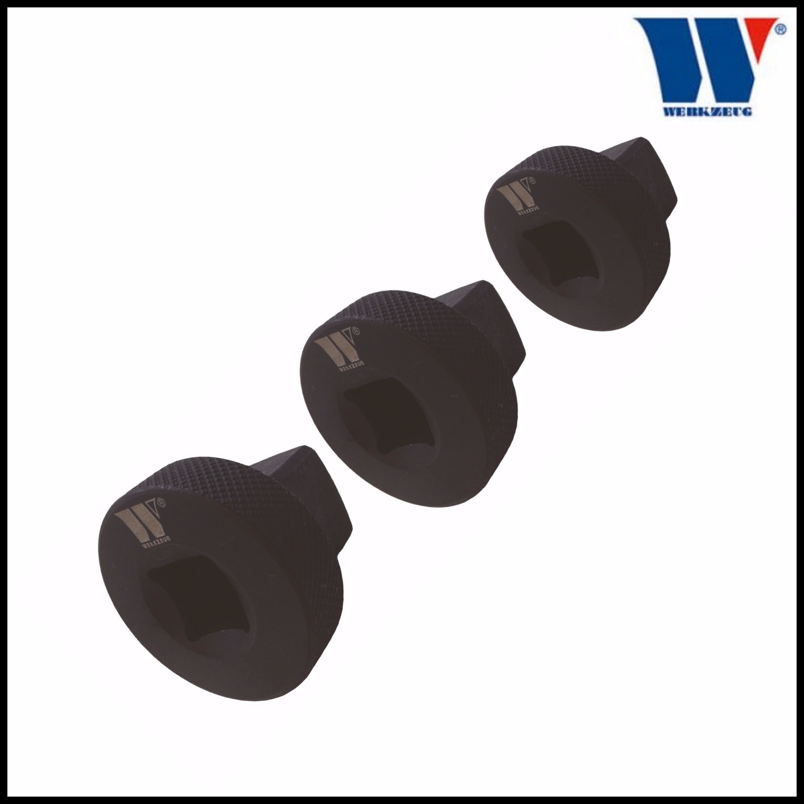 Werkzeug - Extra Stubby Impact Adapters 1/4-3/8, 3/8-1/2 & 1/2-3/4 ...