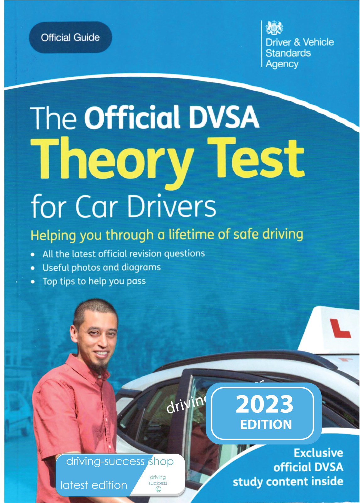 DVSA Theory Test for Car Drivers Book DSA | Grelly UK