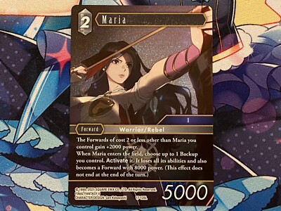 Maria Foil - 17-128L - NM - Final Fantasy TCG FFTCG | eBay