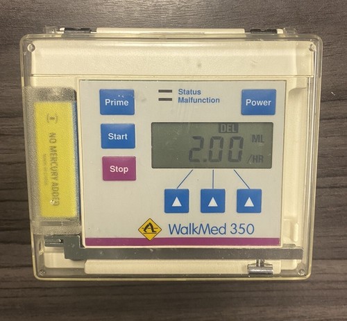 WALKMED 350 Infusion Pump TESTED AND WORKING BOX D25 | eBay