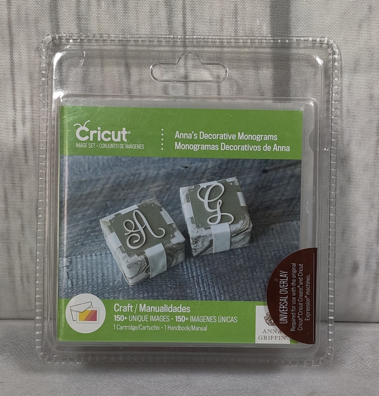 Cricut Cartridge Anna’s Decorative Monograms Fonts 2002860 New | eBay