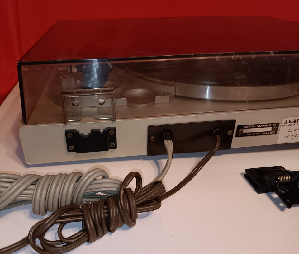 VINTAGE AKAI AP-B20 TURNTABLE AUTO RETURN BELT DRIVE PARTS. | eBay