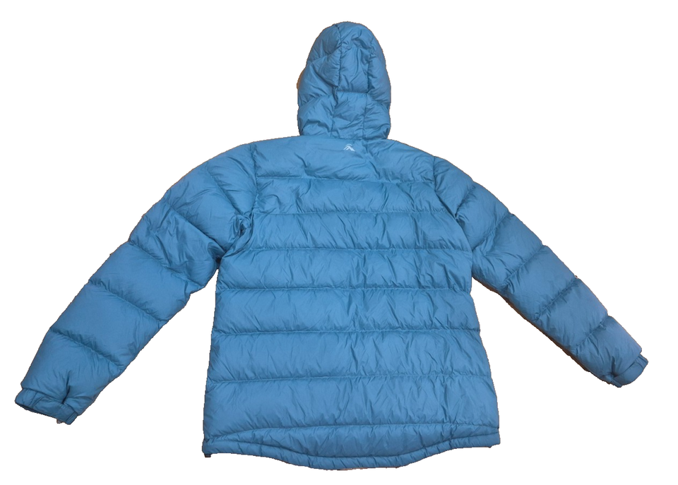 Womens Macpac Blue Halo V2 Hooded Puffer Jacket Size 16 | eBay Australia