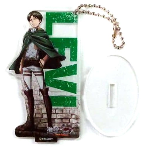 Levi Attack on Titan Standing Acrylic Key Chain Key Chain 4562457566967 ...