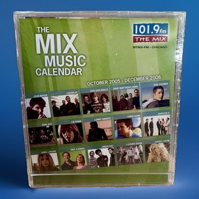 THE MIX MUSIC CALENDAR CD 101.9 FACTORY SEALED WTMX-FM CHICAGO OCT 2005 ...