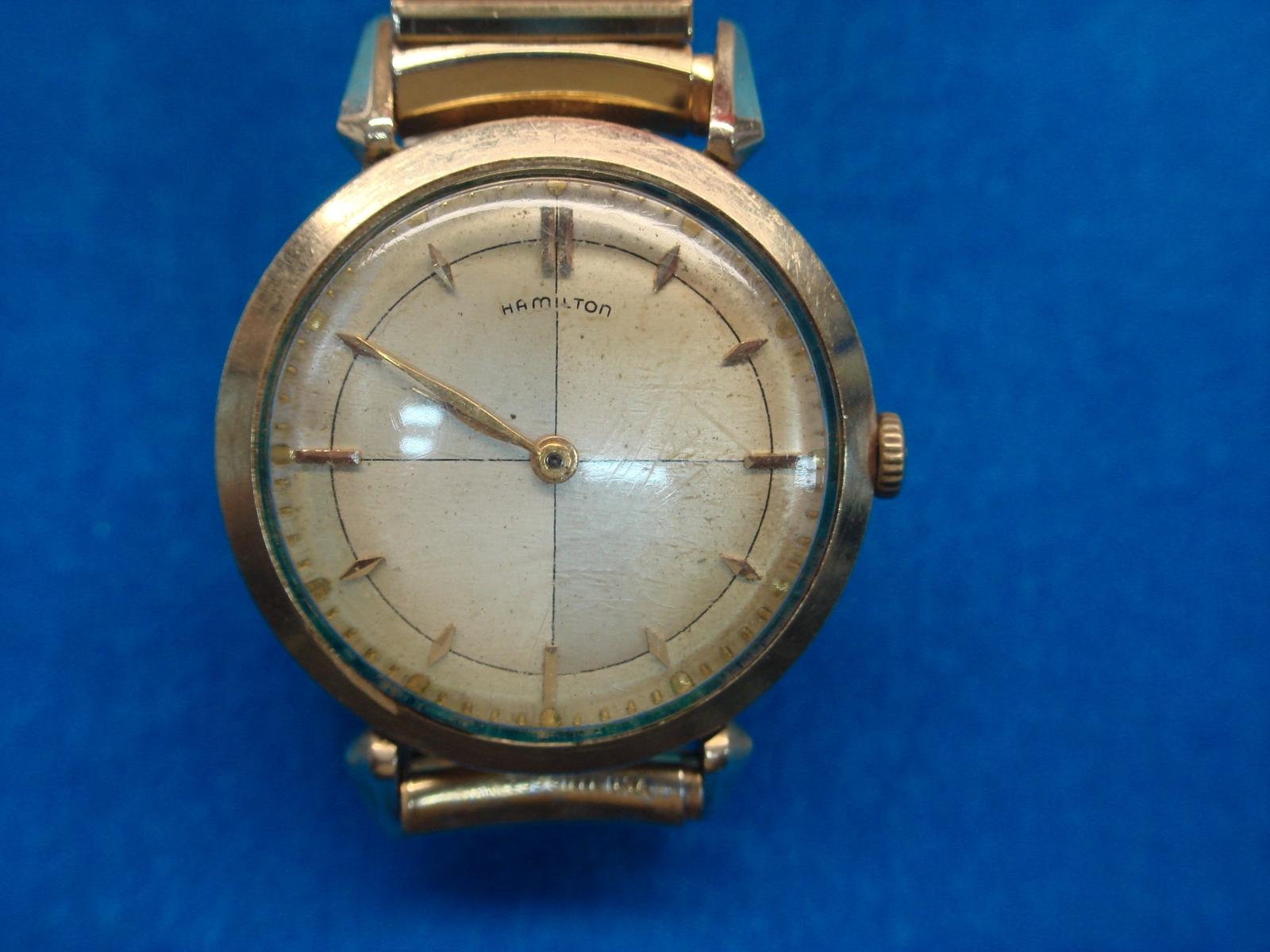 VINTAGE HAMILTON RODNEY WRISTWATCH W/735/18J MVMT 10K GF CASE - RUNS | eBay