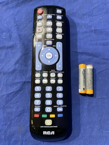 RCA RCRN04GR Universal TV Remote Control Unit w/Batteries FREE SHIPPING ...