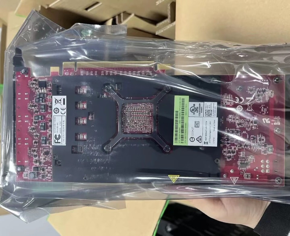 8GB AMD W7100 Firepro WX100 Series GDDR5 PCIe 3.0 Workstation Graphics ...