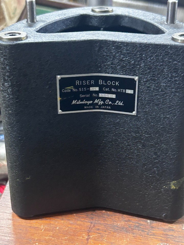 MACHINIST OfCe LATHE MILL Machinist Mitutoyo 6" Height Master Gage ...