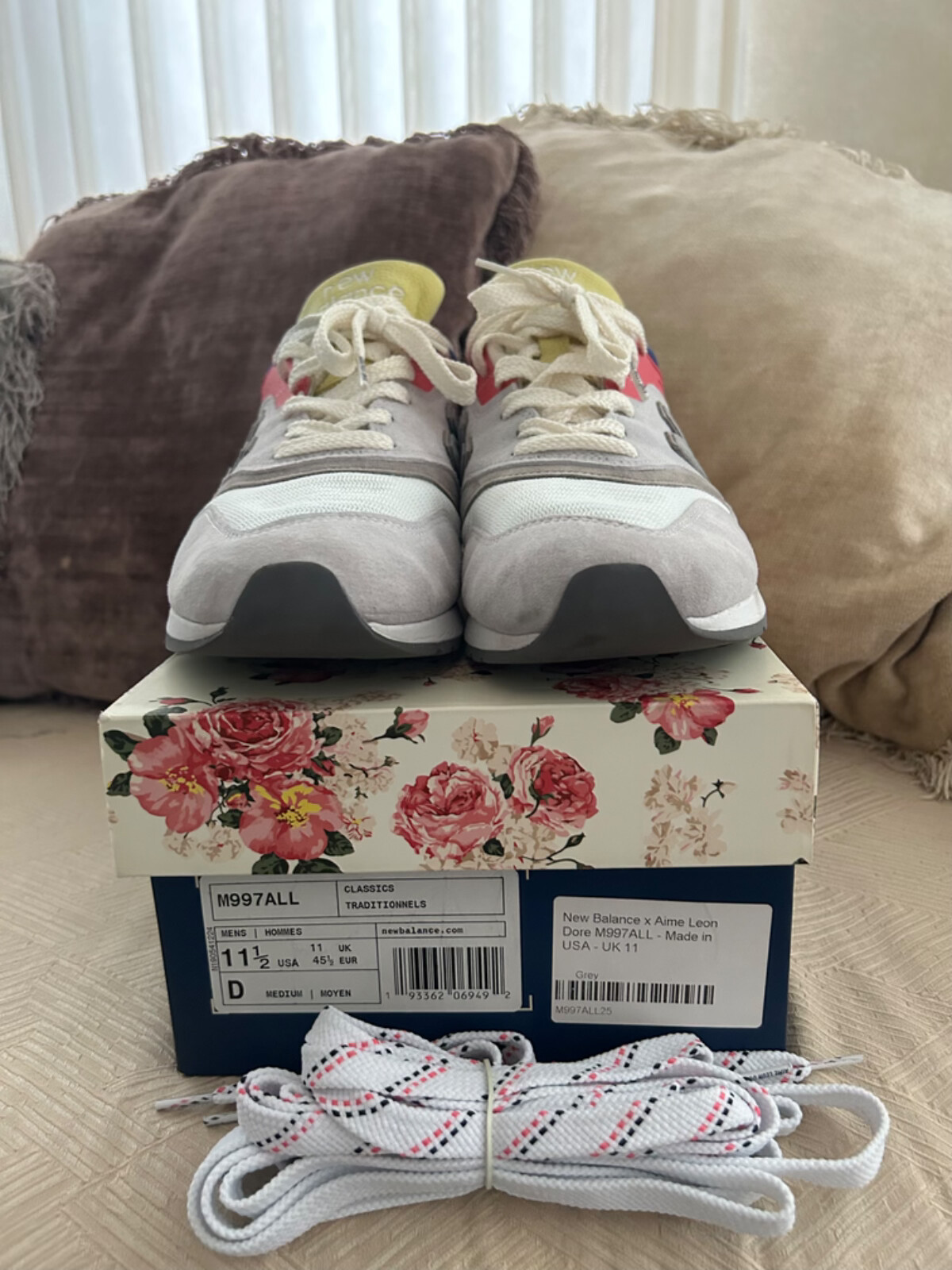 New Balance 997 x Aimé Leon Dore 'Canary Yellow' Siz… - Gem