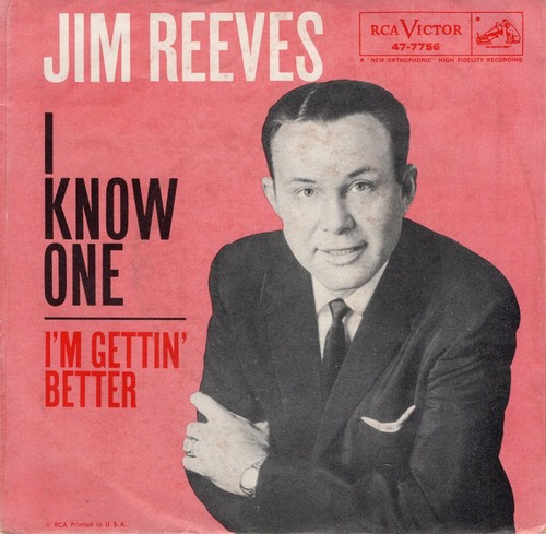 Jim Reeves – I Know One 1960 RCA Country VG Plays Clean | eBay