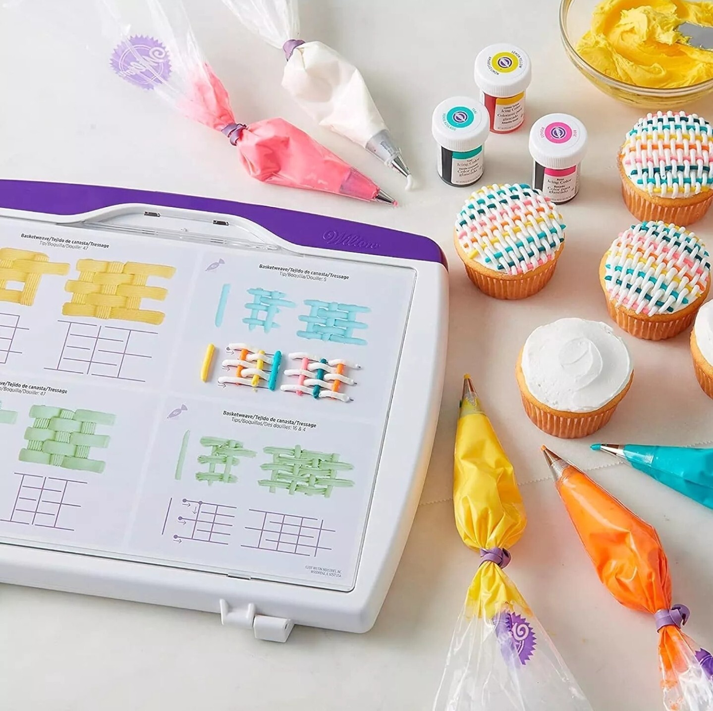 Wilton Deluxe Practice Board Set for Cake Decorating Training | eBay