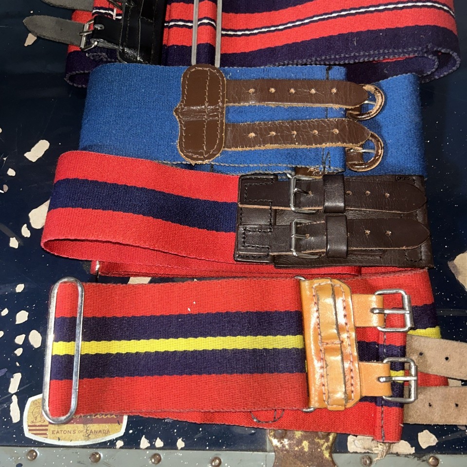 British Army Stable Belts Job Lot | eBay UK
