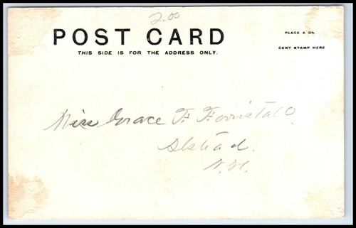Postcard WHITING LIBRARY, CHESTER, VT.PUBLISHED BY C. E WELLMANGrace ...
