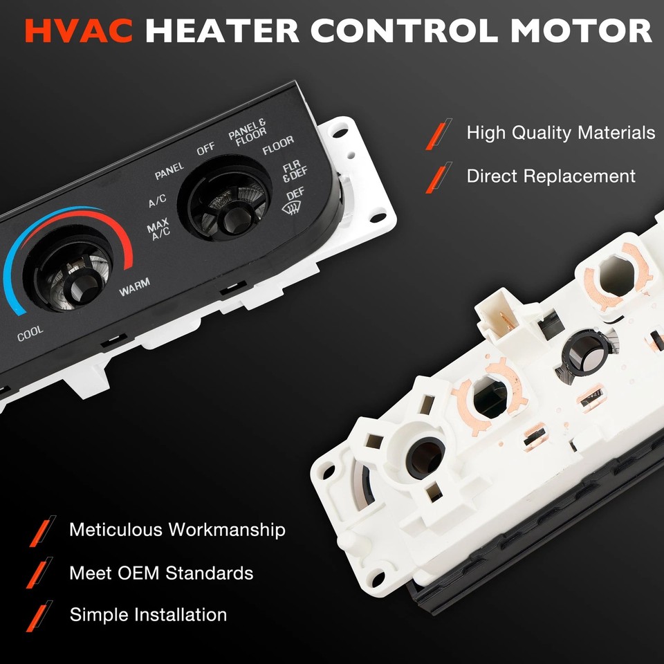 Climate Control Module A/C Heater Panel w/o Switch Fit 1999-04 Ford F ...